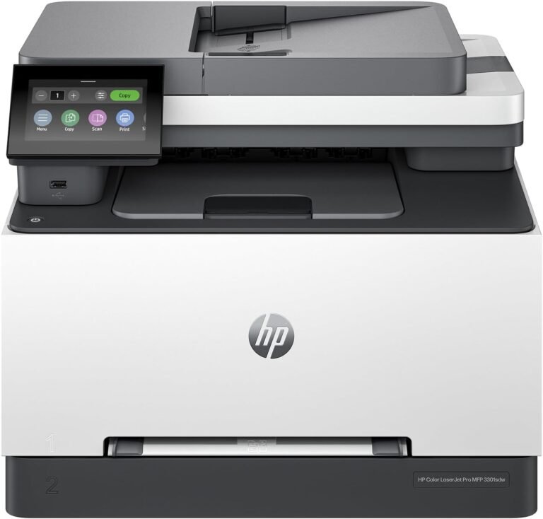 HP Color LaserJet Pro MFP 3301sdw Review: Office-Ready Color Printing ...