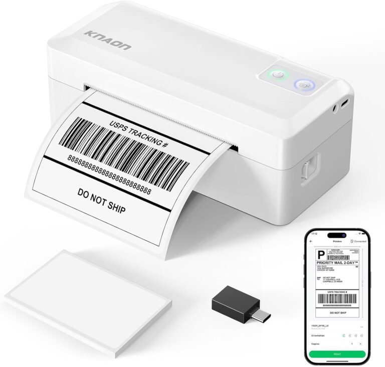 KNAON Y41BT Bluetooth Thermal Label Printer Review: 2026 Buyer's Guide ...