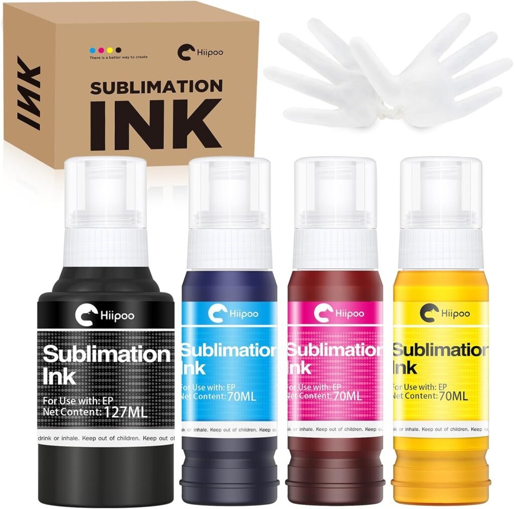 Hiipoo Sublimation Ink Refill Review: Vibrant Colors, Wide ...